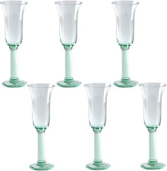 LAMBERT Proseccoglas Corsica Gr&uuml;n 6-er Set