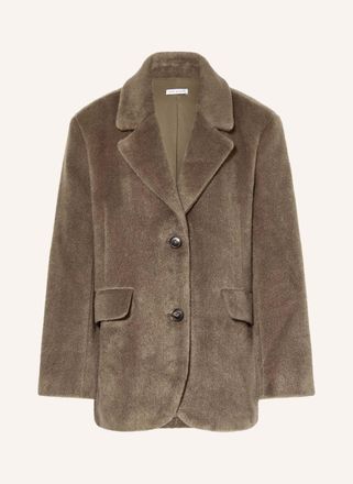 Mrs & Hugs Mrs & Hugs Kunstpelz-Jacke braun