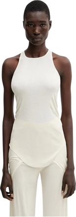 Rick Owens Femme, Tops, Beige, Taille: 40 FR Hauts sans manches