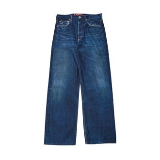 Junya Watanabe Verstellbare Wide Jeans - - Jeans - Herren - Blau - L
