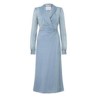 Moschino Damen, Kleider, Blau, SGr&ouml;&szlig;e