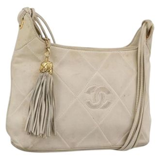 Chanel Pre-owned Vintage Schultertasche - - Pre-owned - Damen - Beige - ONE SIZE