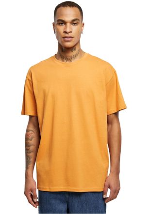 Build Your Brand Herren T-Shirt Heavy Oversize Tee, Basic T-Shirt für Männer, Oversized Fit, Baumwolle, 5XL, forgottenorange