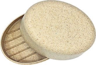 Spa Vivent Unicorn Seifendose aus Fl&uuml;ssigholz klein, sahnewei&szlig;