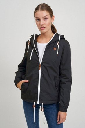 Oxmo Kurzjacke OXTilda Kurzjacke mit Kapuze