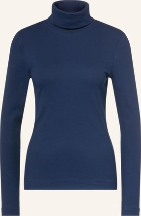Zaida Za&iacute;da Rollkragenshirt blau