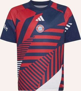 adidas Fc Bayern M&uuml;nchen 26/27 Kids Pre-Match Shirt blau