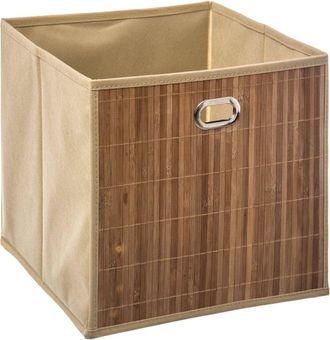 Eminza Aufbewahrungskorb aus nat&uuml;rlichem Bambus L