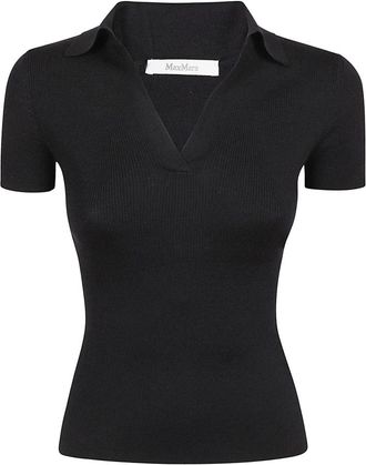 Max Mara Femme, Tops, Bleu, Taille: 36 FR Albero Polo