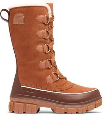 Sorel Torino 5 Tall Waterproof, Botte tendance, Velvet Tan/Tobacco