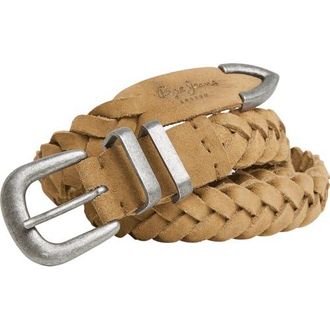 Pepe Jeans London Florence Belt Ceinture, Marron (Biscuit Beige), M Femme