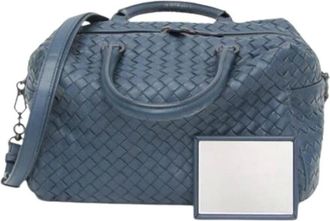 Bottega Veneta unisex, Pre-owned, Bleu, Taille: ONE Size Sac &agrave; main vintage Pre-owned