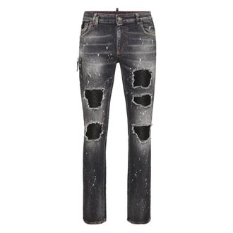 Philipp Plein 5-Pocket Rock Star Fit Jeans - - Jeans - Herren - Schwarzk - W33