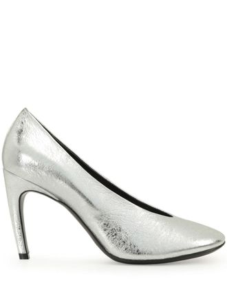 Sergio Rossi Arc Pumps 90mm - Silber