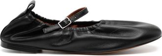Maison Kitsun&eacute; Klassische Ballerinas - Schwarz