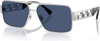 Versace Homme, Accessoires, Gris, Taille: 61 MM Ve2290 Lunettes de soleil
