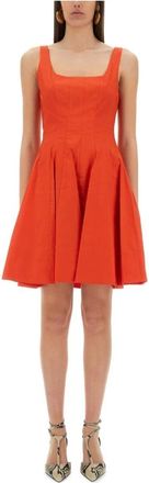 Staud Staud, Femme, Robes, Rouge, Taille: 36 FR Wells Mini Dress