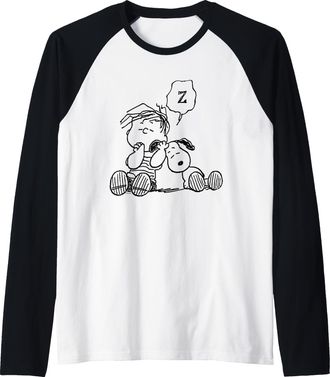 Peanuts Erdnüsse - Linus Snoopy Snooze Raglan