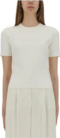 Max Mara Adelio Top - - Tops - Damen - Wei&szlig; - M