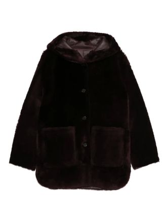 Arma veste &agrave; poche plaqu&eacute;e - Marron