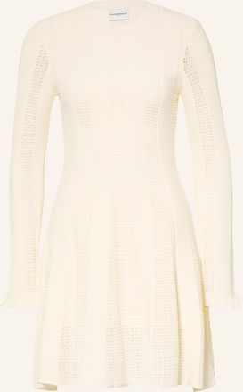Claudie Pierlot Claudie Pierlot Strickkleid Mit R&uuml;schen weiss