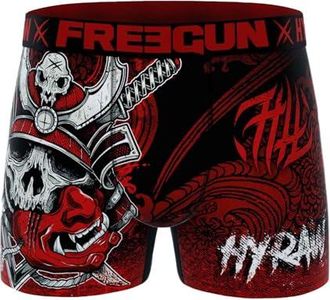 Freegun Boxer Homme Microfibre Rock & Tattoo HYRAW (XL, Samourai)