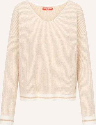 Frieda & Freddies Frieda & Freddies Strickpullover Mit V-Ausschnitt weiss