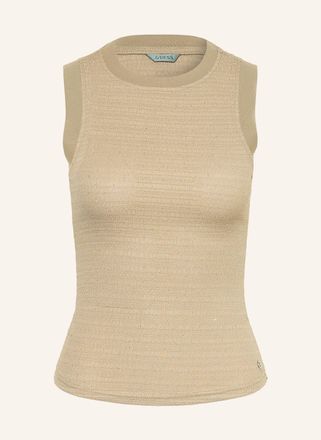 Guess Top Francine Mit Schmucksteinen gruen