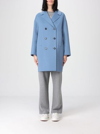 Max Mara Mantel S MAX MARA Damen Farbe Hellblau