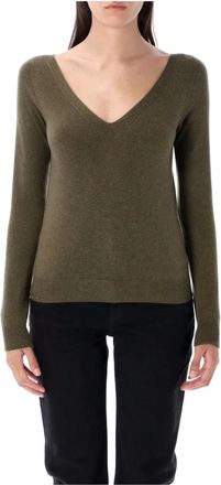 Saint Laurent Damen, Strickwaren, Gr&uuml;n, SGr&ouml;&szlig;e