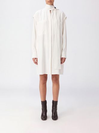 Ferragamo Blouse en viscose avec col lavalli&egrave;re et &eacute;paules tombantes