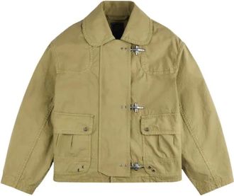 Fay Femme, Vestes, Vert, Taille: 36 FR Veste 3 Ganci