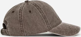 Arket Cap Aus Gewaschener Baumwolle -Braun
