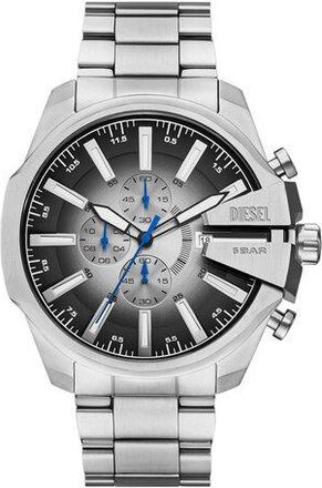 Diesel Uhr Mega Chief Slim DZ4686 Silberfarben