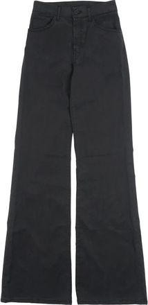 Dondup Femme, Pantalons, Noir, Taille: W24 Wide Pantalons
