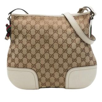 Gucci Pre-owned Toile sacs-gucci - Femme - Pre-owned - Beige - Taille: ONE Size