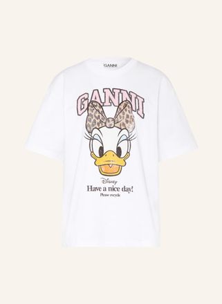Ganni T-Shirt weiss