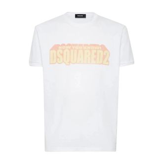 Dsquared2 Herren, Oberteile, Wei&szlig;, LGr&ouml;&szlig;e