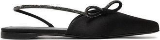 Max Mara Ballerinas Crystalsling 2424526431600 Schwarz