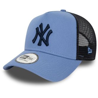 New Era Adjustable Mesh Trucker Cap - New York Yankees Sky