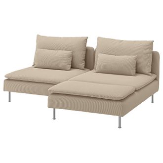 IKEA S&Ouml;DERHAMN 2er-Sofa mit R&eacute;camiere
