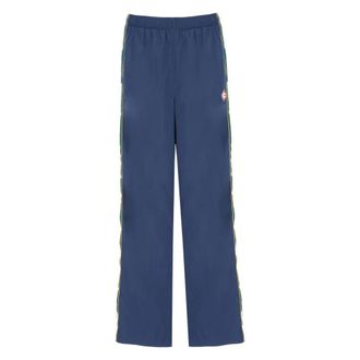 Casablanca Taffeta Sweatpants - - Trousers - Herren - Blau - M