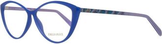 Pucci Femme, Accessoires, Bleu, Taille: ONE Size Monture Optique Cat Eye Bleue avec &Eacute;tui