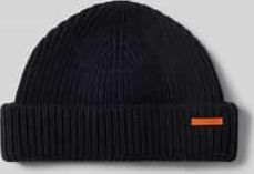 Barbour Beanie aus Baumwoll-Woll-Mix