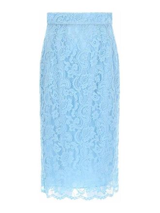 Dolce & Gabbana Jupe Longue - Bleu Clair