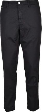 Replay Homme, Pantalons, Noir, Taille: W33 Chinos en serg&eacute; de coton extensible