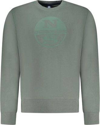North Sails Homme, Sweatshirts et sweats &agrave; capuche, Vert, Taille: 3XL SweaT-shirt &agrave; manches longues
