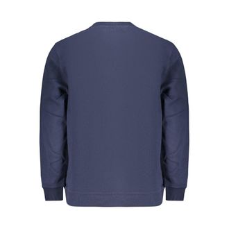 Tommy Hilfiger Logo-Print Cotton Sweatshirt - Blue