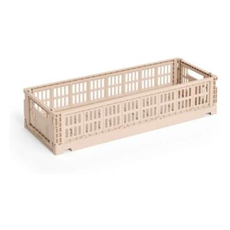 HAY Cagette pliable allong&eacute;e Crate Hay