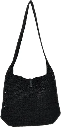 Saint Laurent Le 5 &agrave; 7 Midi Shoulder Bag - Black